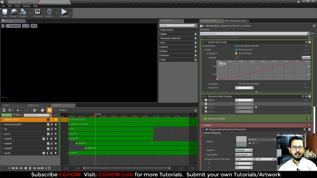 Unreal Engine Niagara Tutorial Punch Effect Tutorial Cgow