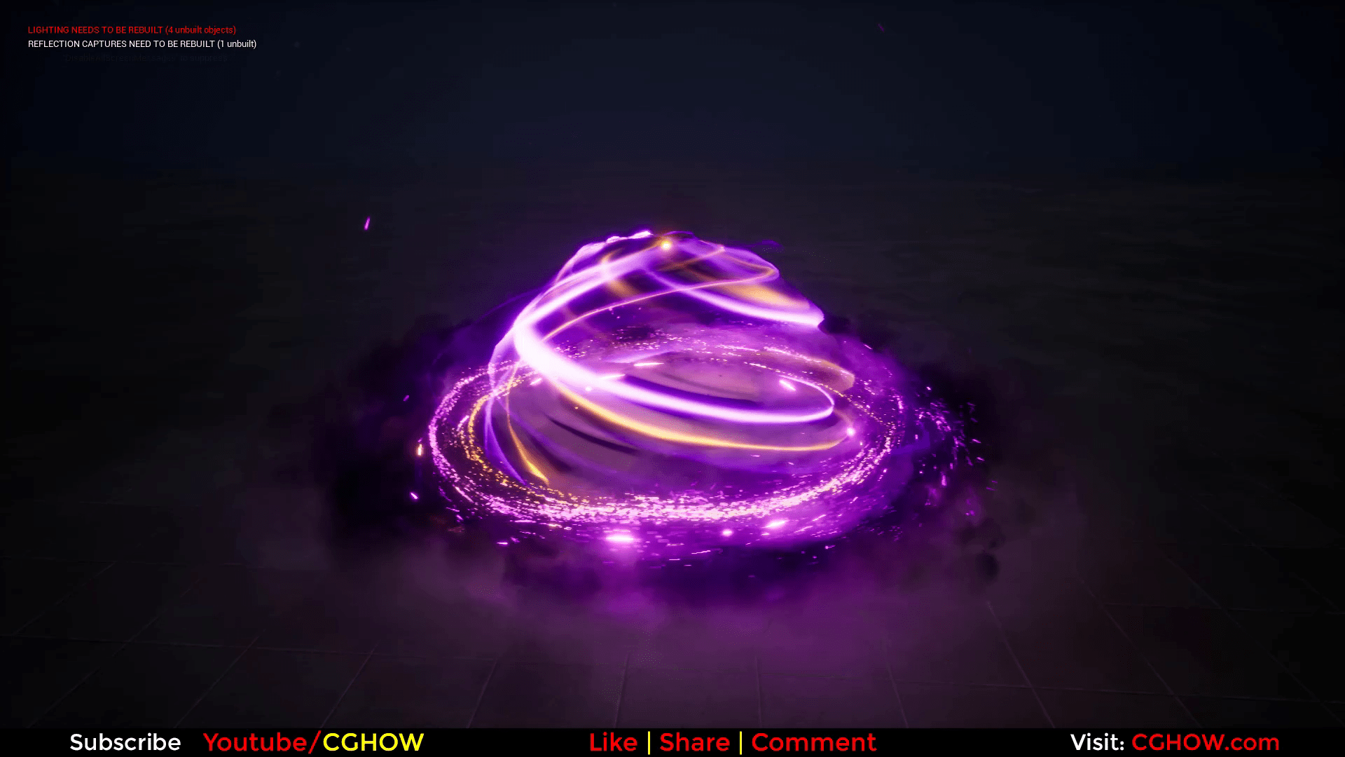 Unreal Engine Niagara Tutorial Vortex Shield Effect Cghow Ashif Ali