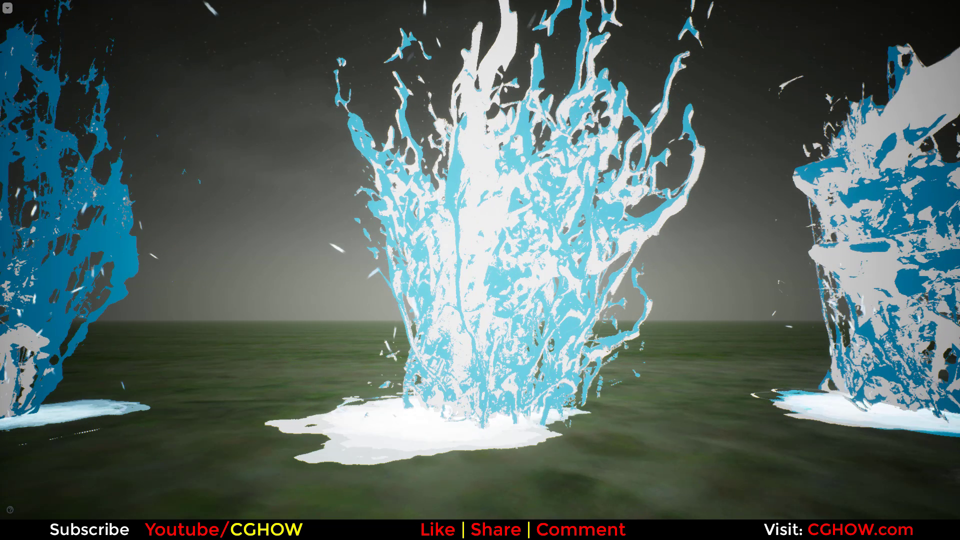 Stylized Water In Ue4 Niagara Pack01 Marketplace Cghow Ashif Ali