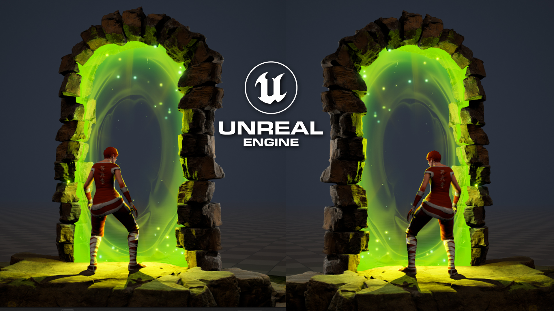 Portal Gate FX in Unreal Engine 5.2 Niagara Tutorial - CGHOW | Ashif Ali