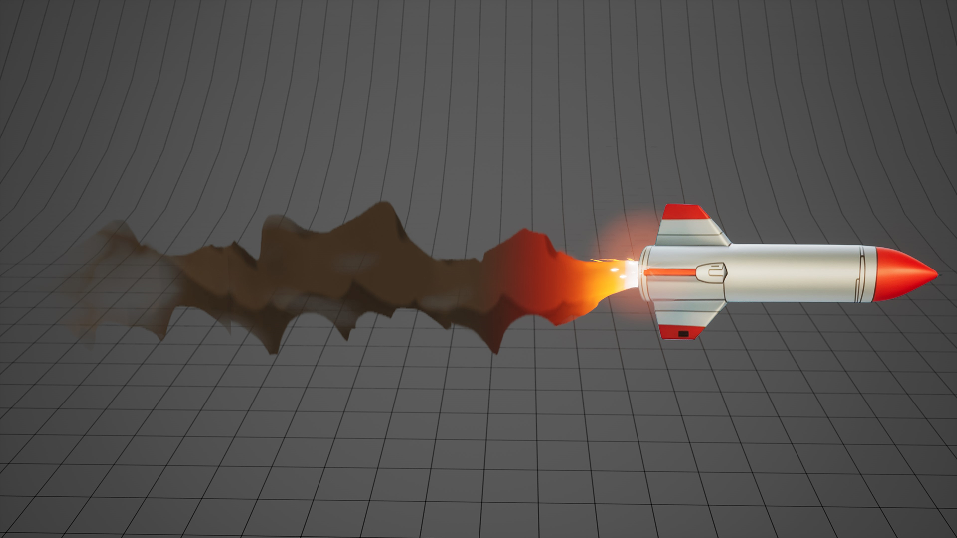 Stylized Rocket Trail in UE5 Niagara | For Patreon - CGHOW | Ashif Ali